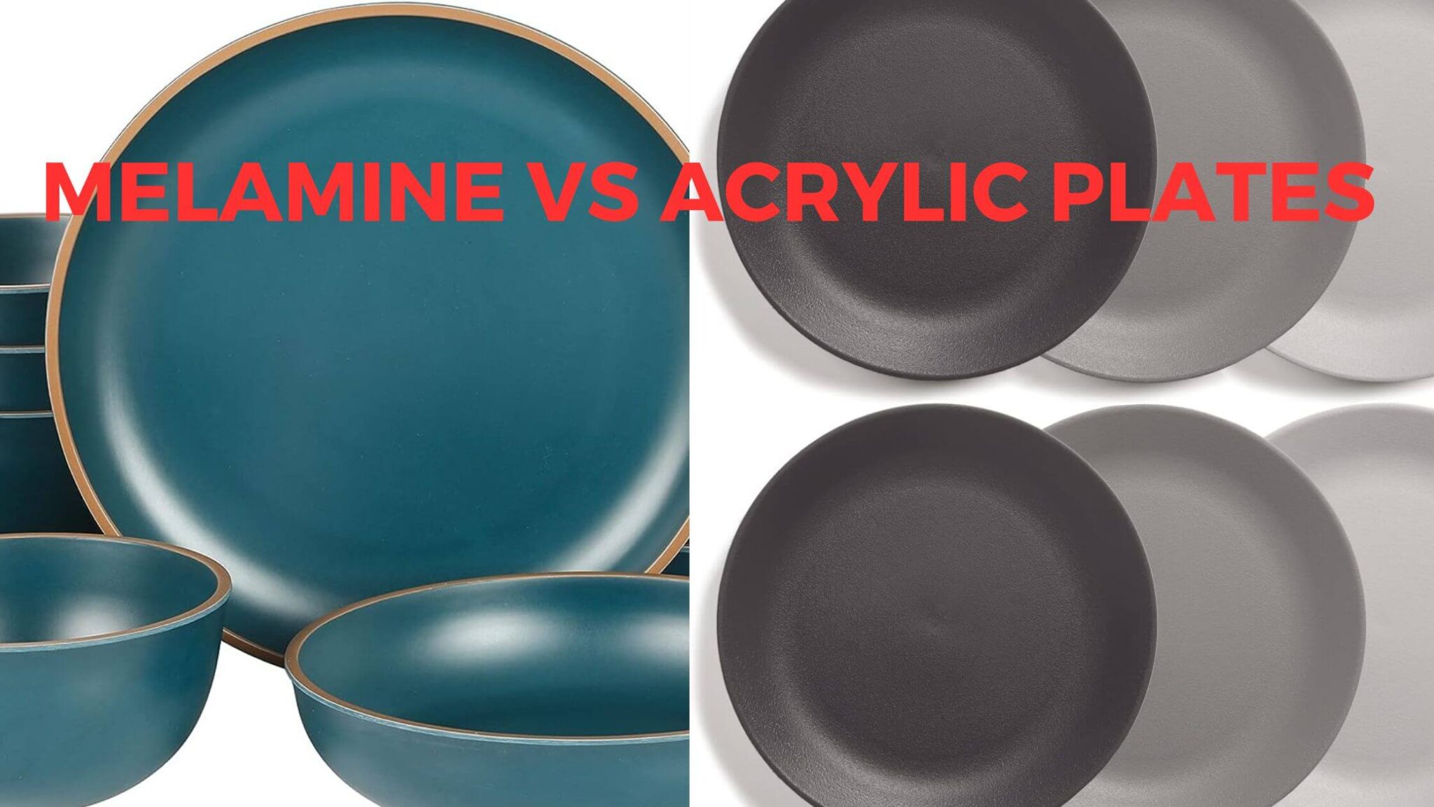 Melamine Plates vs Ceramic Dinnerware - SafeKitchn