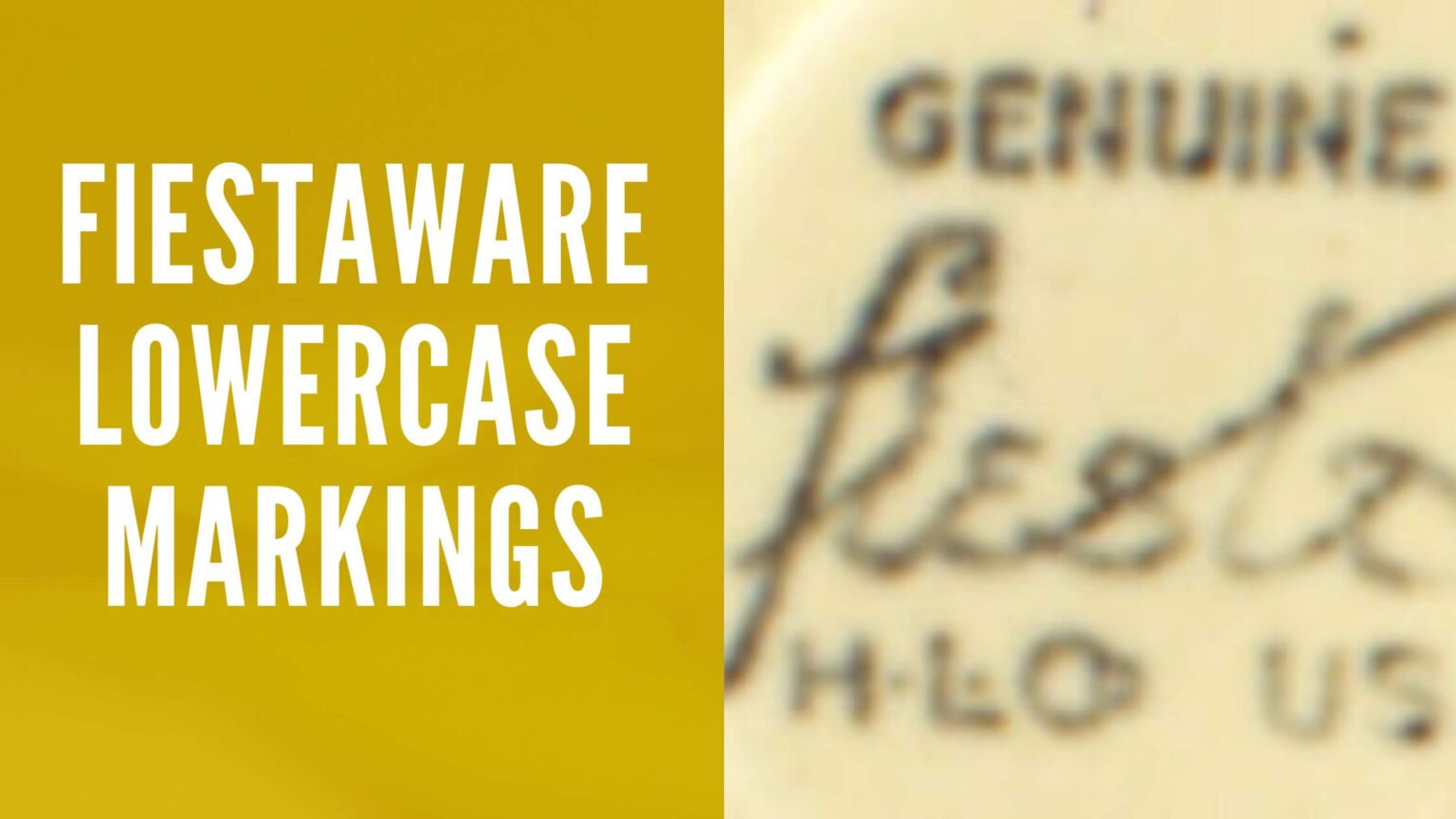 Does All Fiestaware Have Markings? Complete Guide