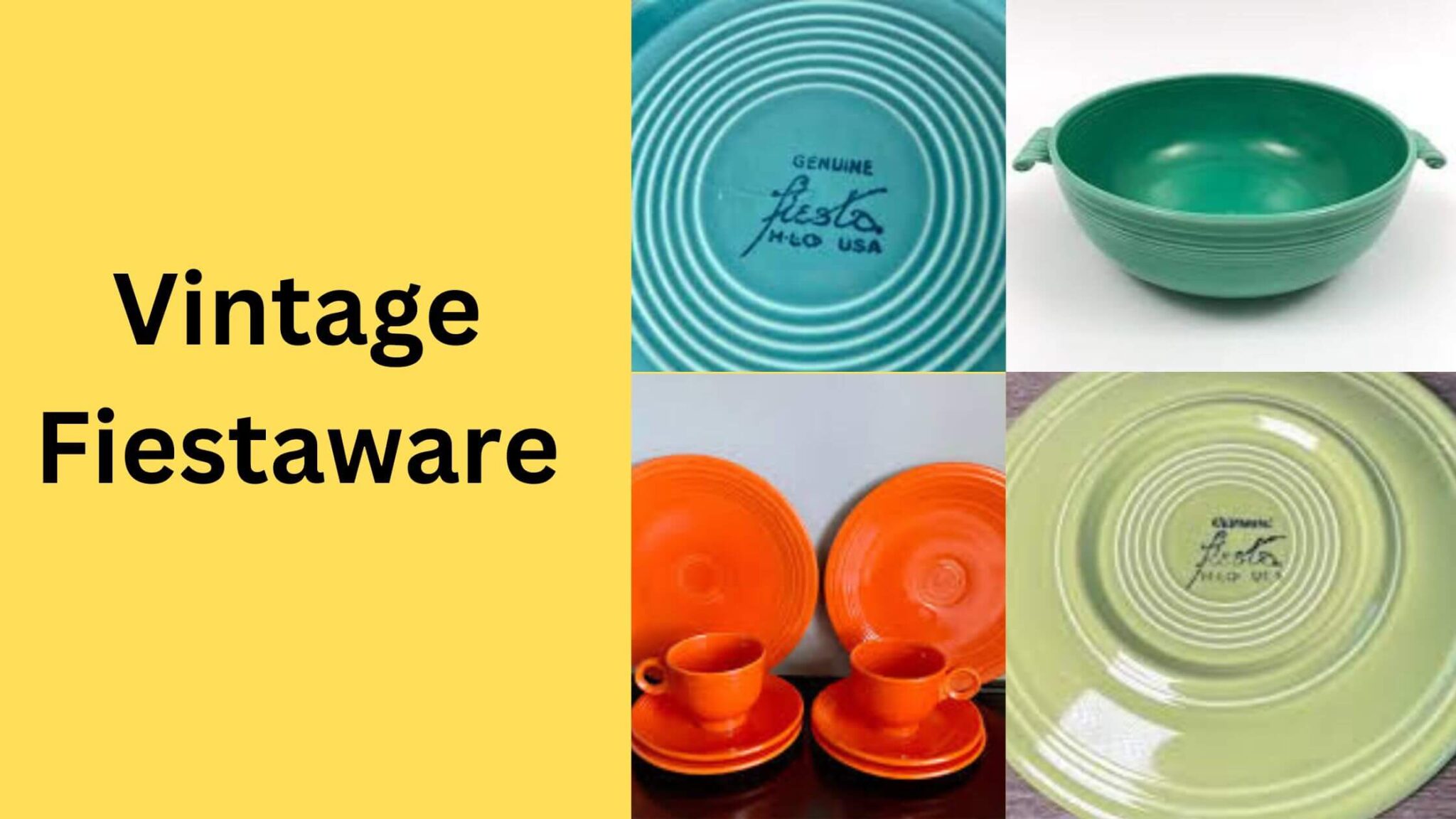 Fiestaware Vintage Markings: Complete Identification Guide