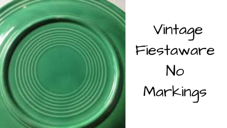 Fiestaware Vintage Markings: Complete Identification Guide