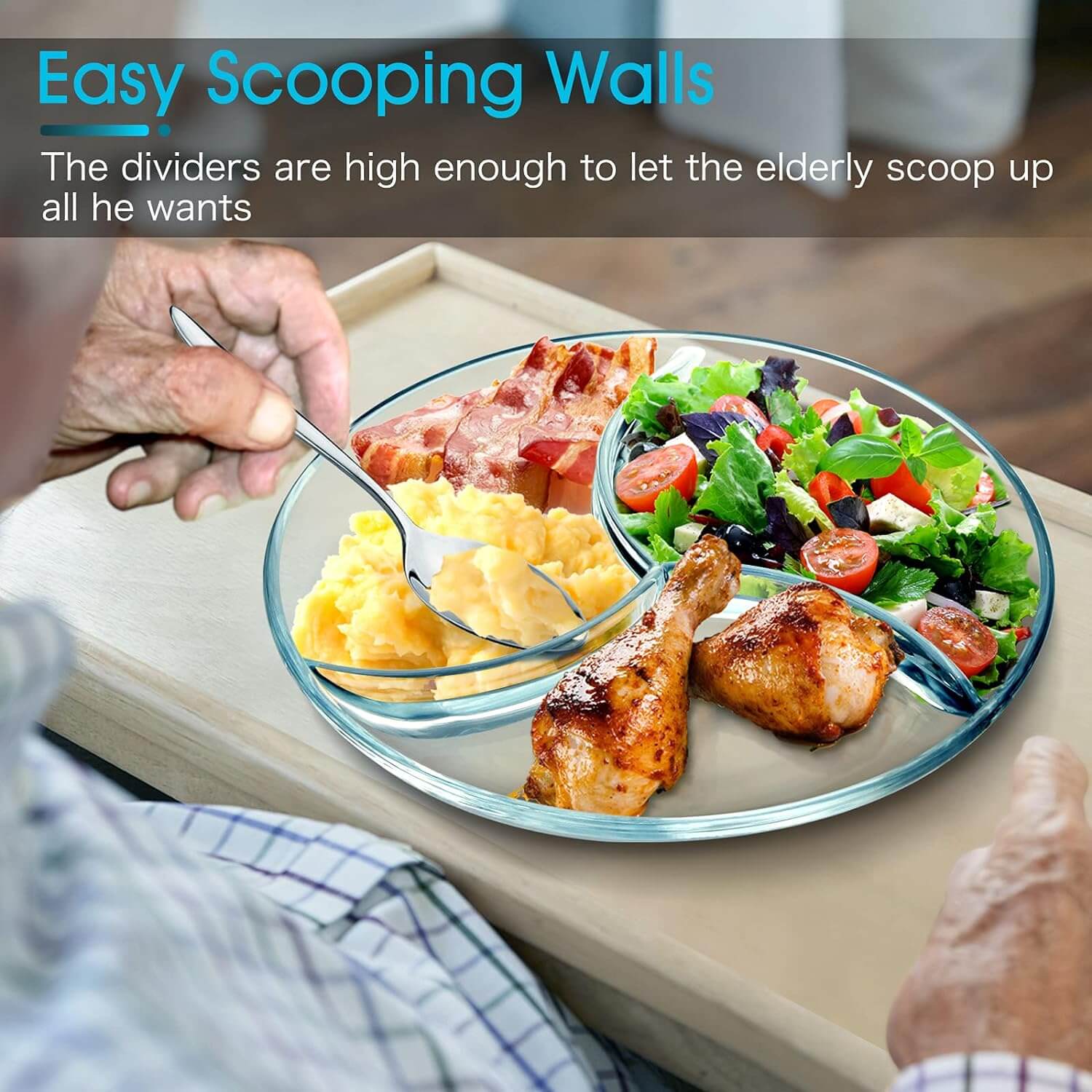 How to Properly Use Scoop Plate for the Elderly