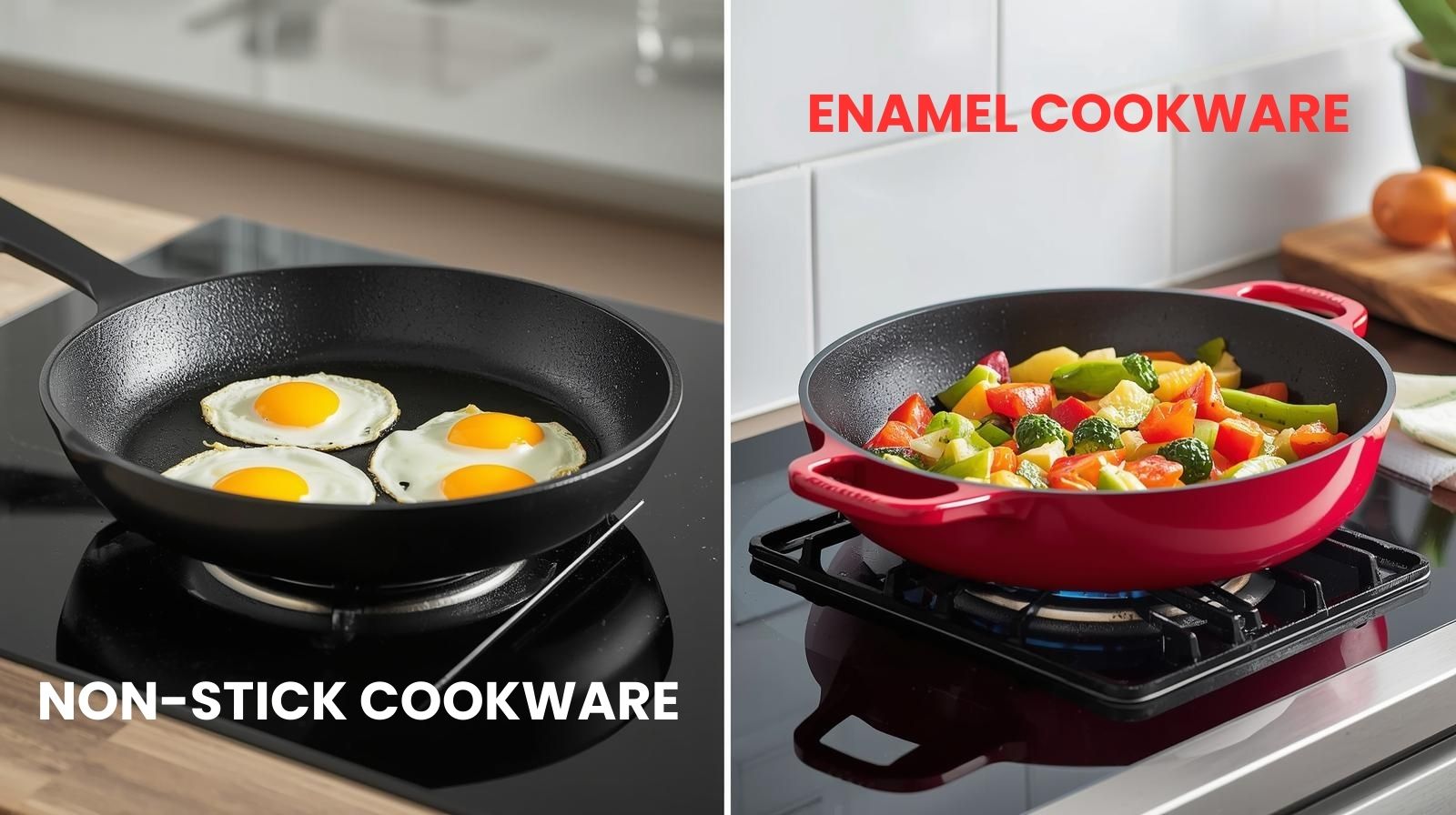 Non-Stick vs Enamel Cookware - Which is Safer?